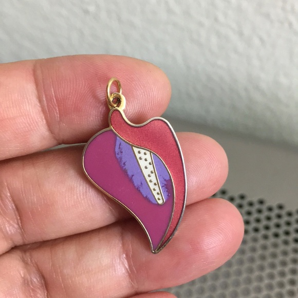 Laurel Burch | Jewelry | Laurel Burch Calla Lilly Pendant | Poshmark